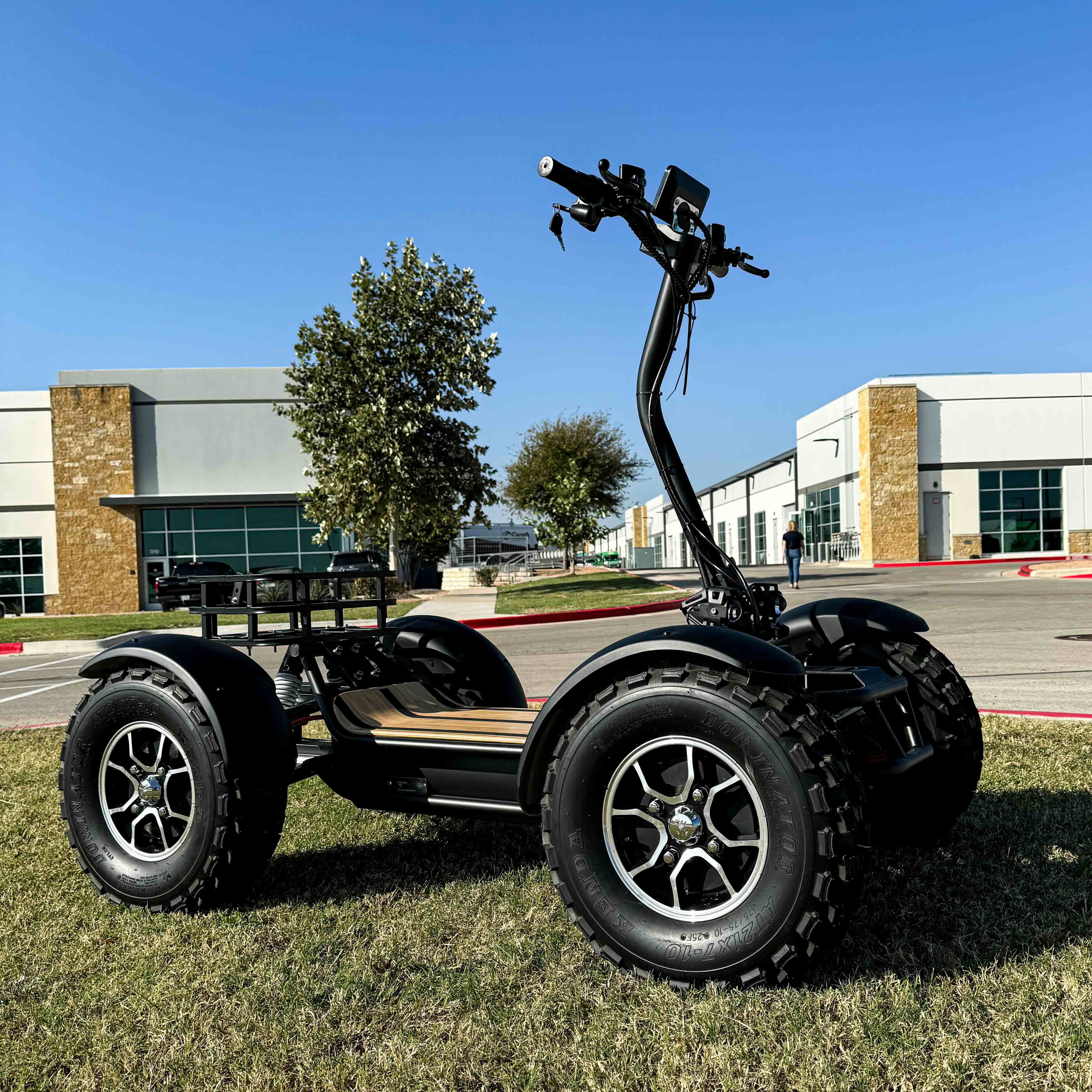 VCarts Badger 4 wheels drive stand up ATV | GreenWheels Performance